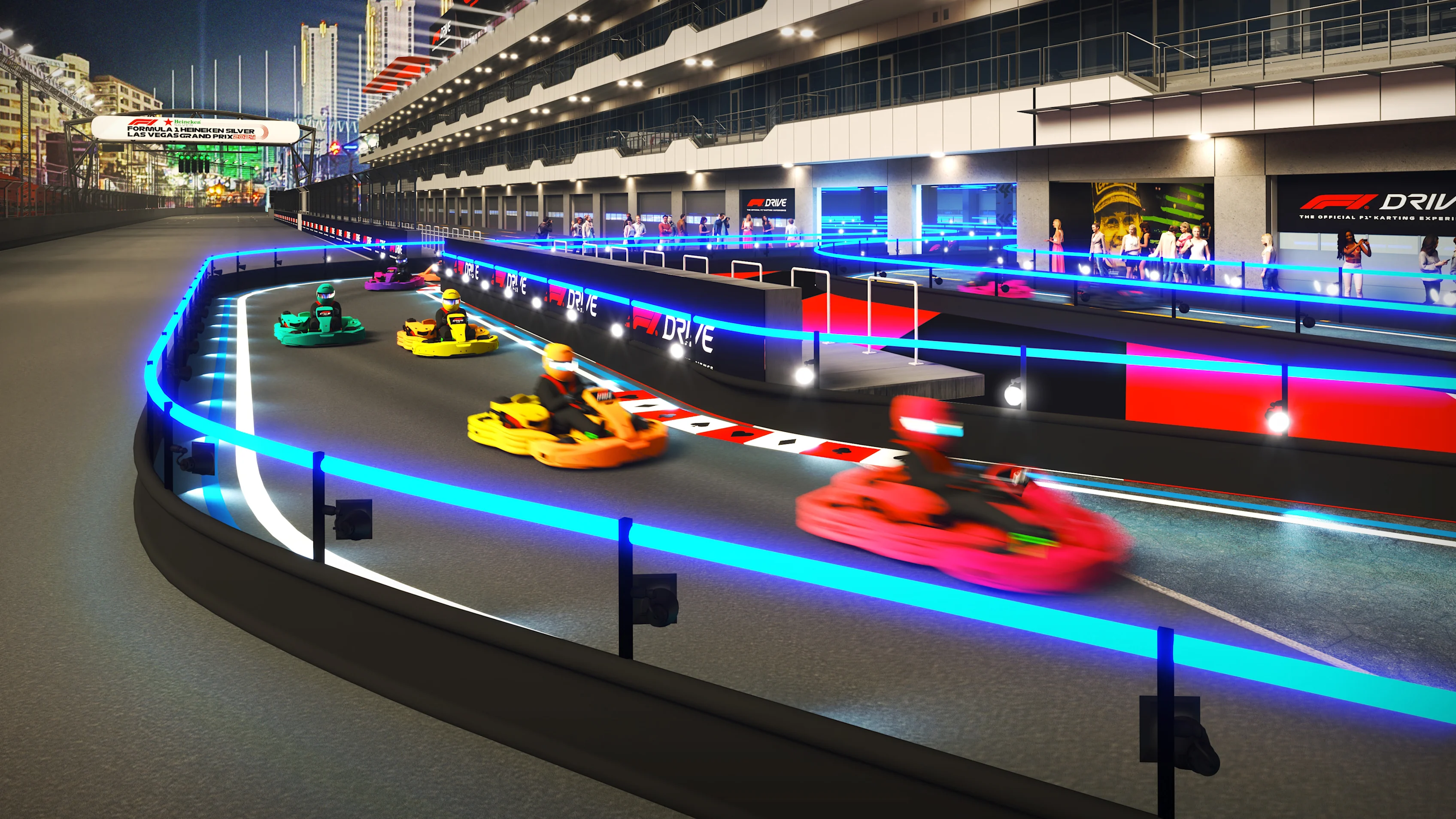 Grand Prix Plaza immersive F1 fan experience set to debut in Las Vegas | Formula 1®